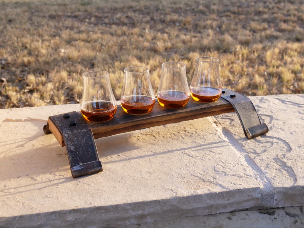 Whiskey Glass Rack | 2 and 4 Glass Versions