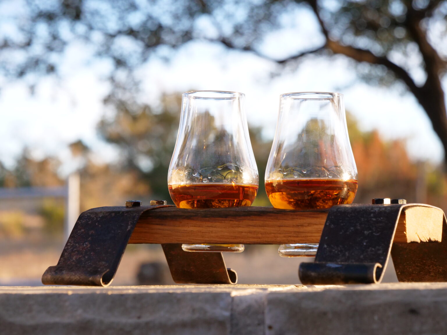 Whiskey Glass Rack | 2 and 4 Glass Versions